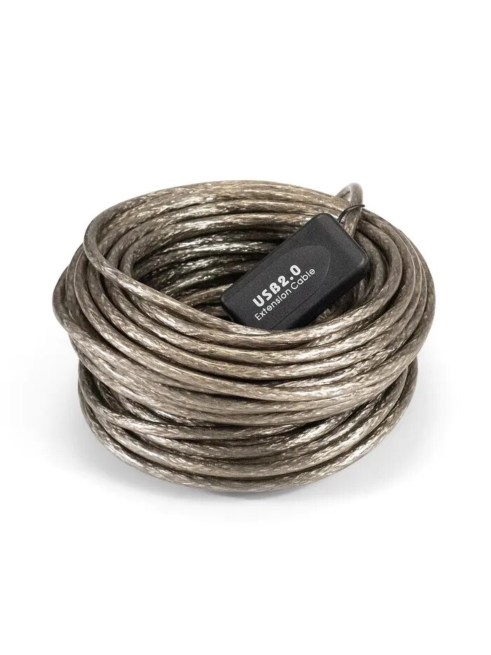 Удлинитель Exegate EX-UAE-AMAF-15.0 EX294768RUS активный USB2.0-repeater (Am/Af, 15м)