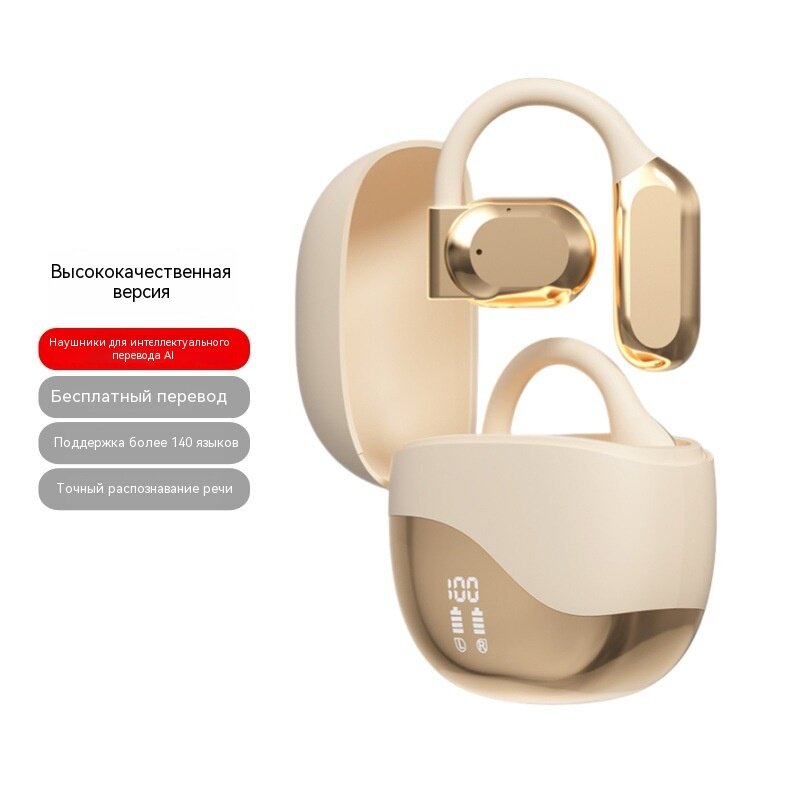 Bluetooth-гарнитура для интеллектуального перевода AI-M62 OWS Smart Open Беспроводная гарнитура