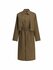 Пальто AURALEE Belted layered coat, размер 44, brown