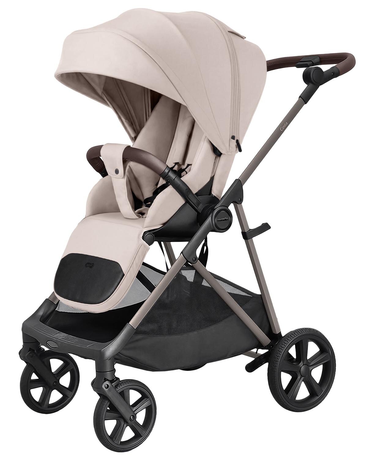 Коляска Carrello Costa CRL-5534, всесезонная, EVA-колеса, книжка, Vanilla Beige