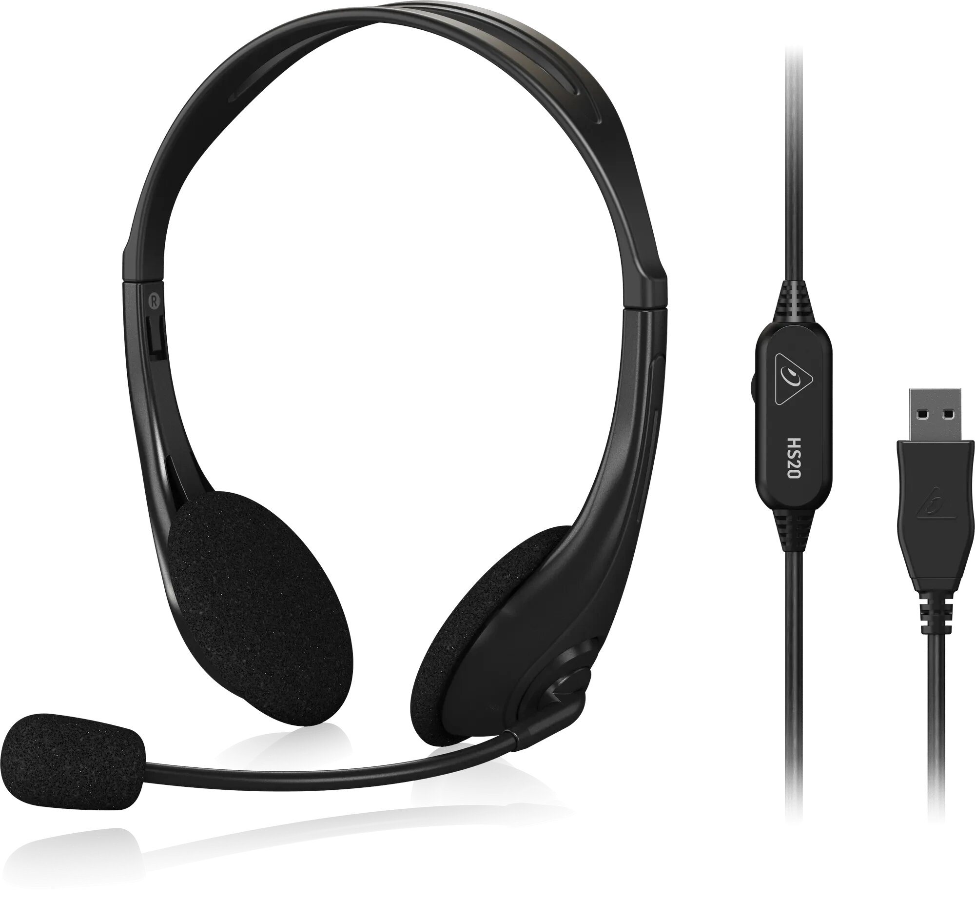 Гарнитура с микрофоном Behringer HS20 для интернет-телефонии и конференций USB