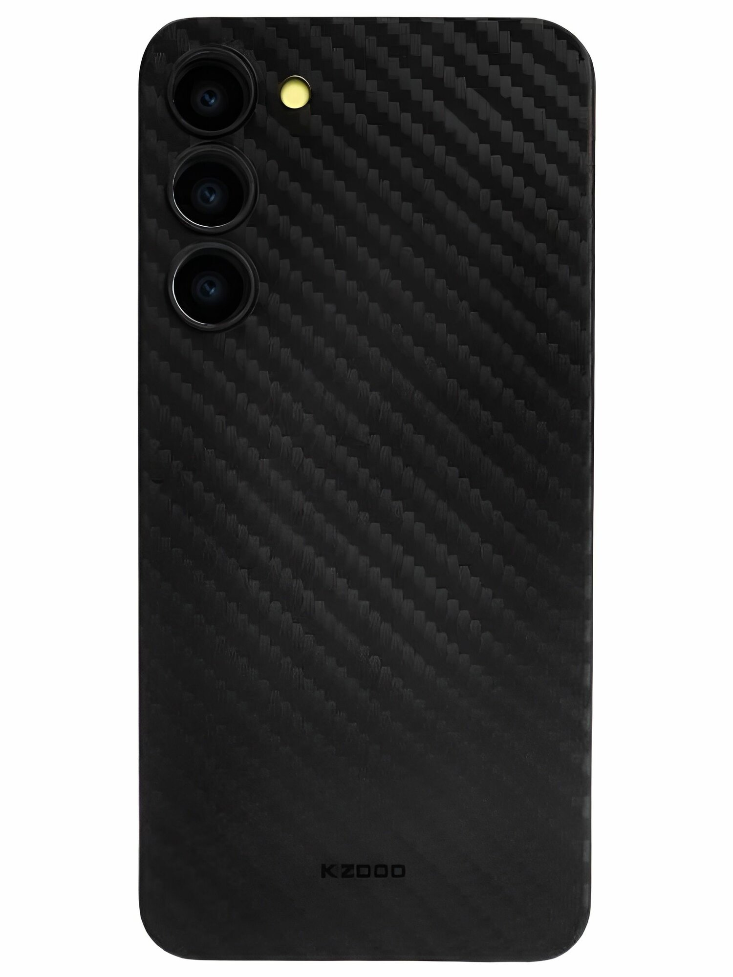 Чехол на Samsung Galaxy S22, Air Carbon ультратонкий пластик, черный