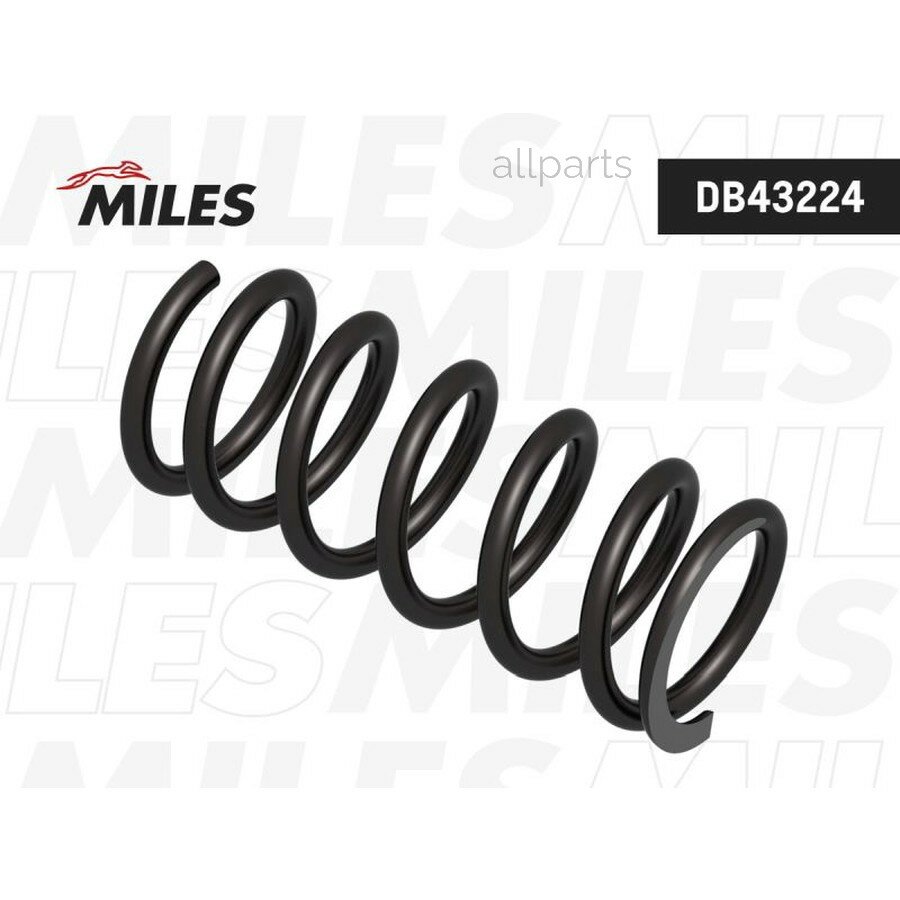 MILES DB43224 Пружина подвески TOYOTA ACE 96-04 зад. усил.