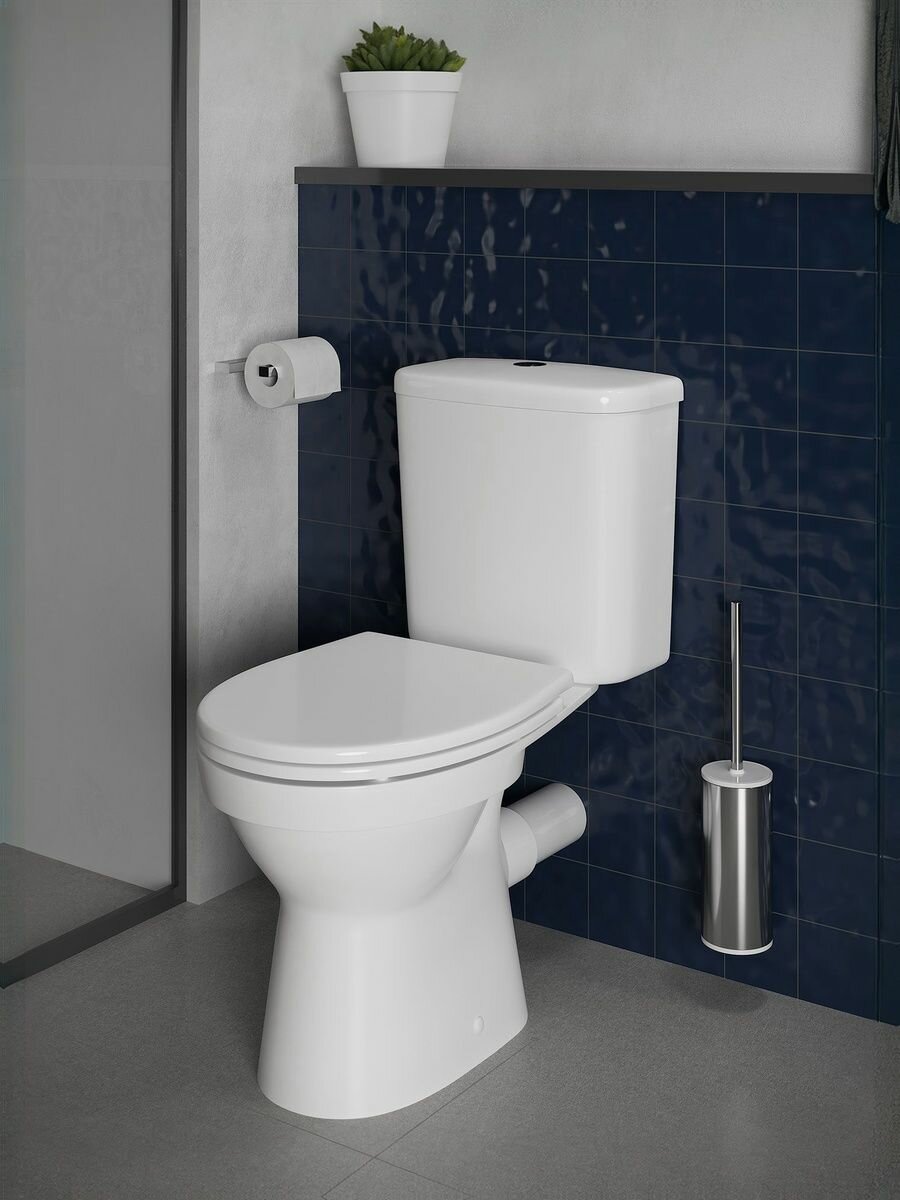 Унитаз напольный с бачком компакт Norm Fit Duroplast 9844B099-7205