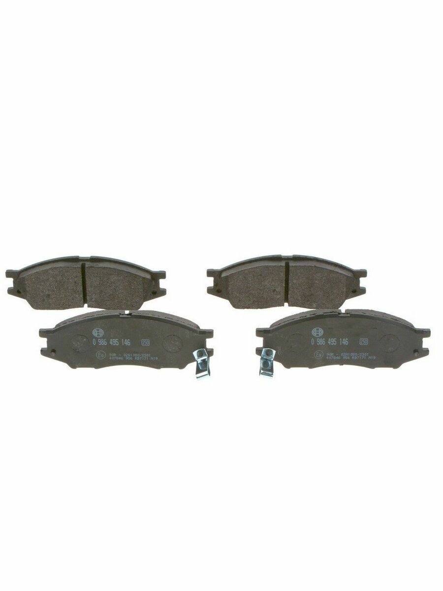 Колодки тормозные дисковые передние для а/м NISSAN Almera / Ниссан Алмера, Delphi LP2184