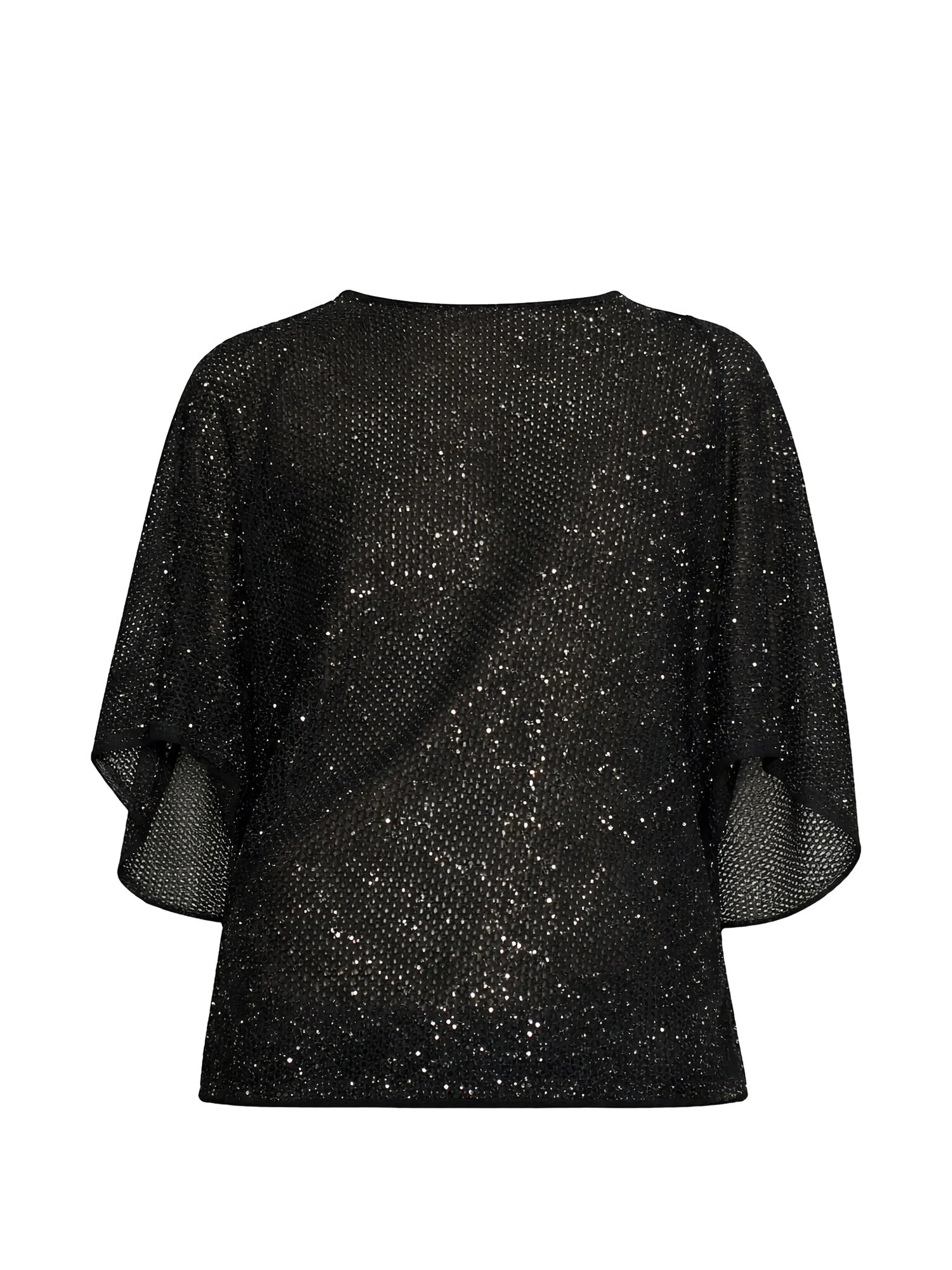 Топ Sequin-embellished open-knit top