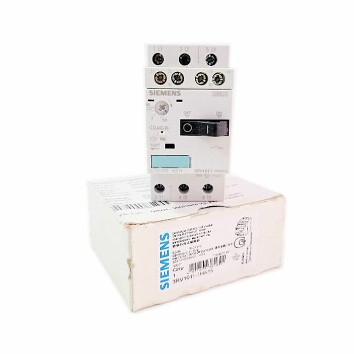 Модуль Brand Siemens 3RV1011-1HA15 5.8-8A Motor Circuit Breaker
