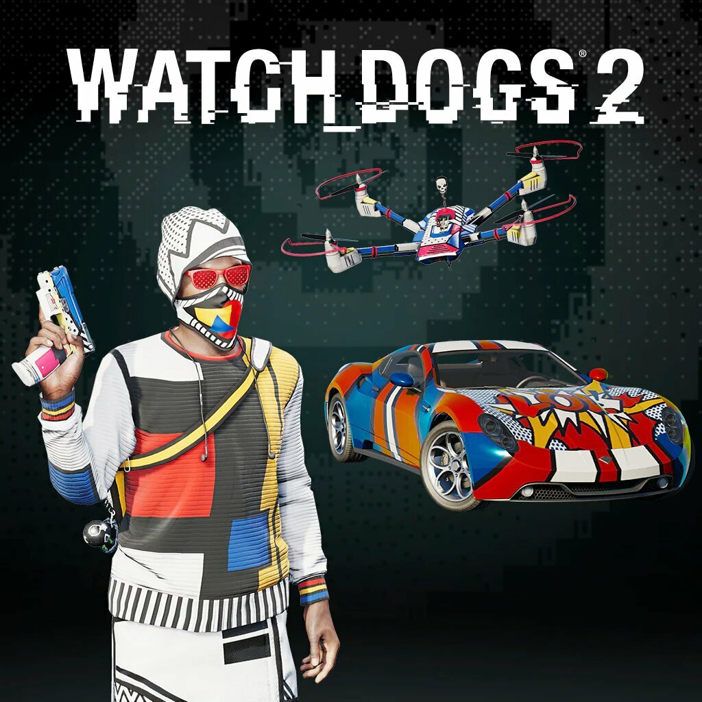 Дополнение Watch Dogs2 - RETRO MODERNIST PACK, цифровое издание PlayStation 4, регион Турция / код пополнения баланса