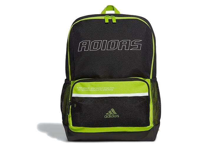 Рюкзак унисекс Adidas Regular, неоново-зелёный