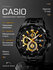 Наручные часы CASIO Edifice, черный