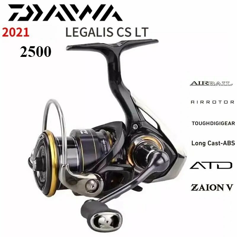 2021 DAIWA LEGALIS CS LT 2500 Рыболовная катушка для дальней рыбалки, спиннинг, рыболовные снасти, леска