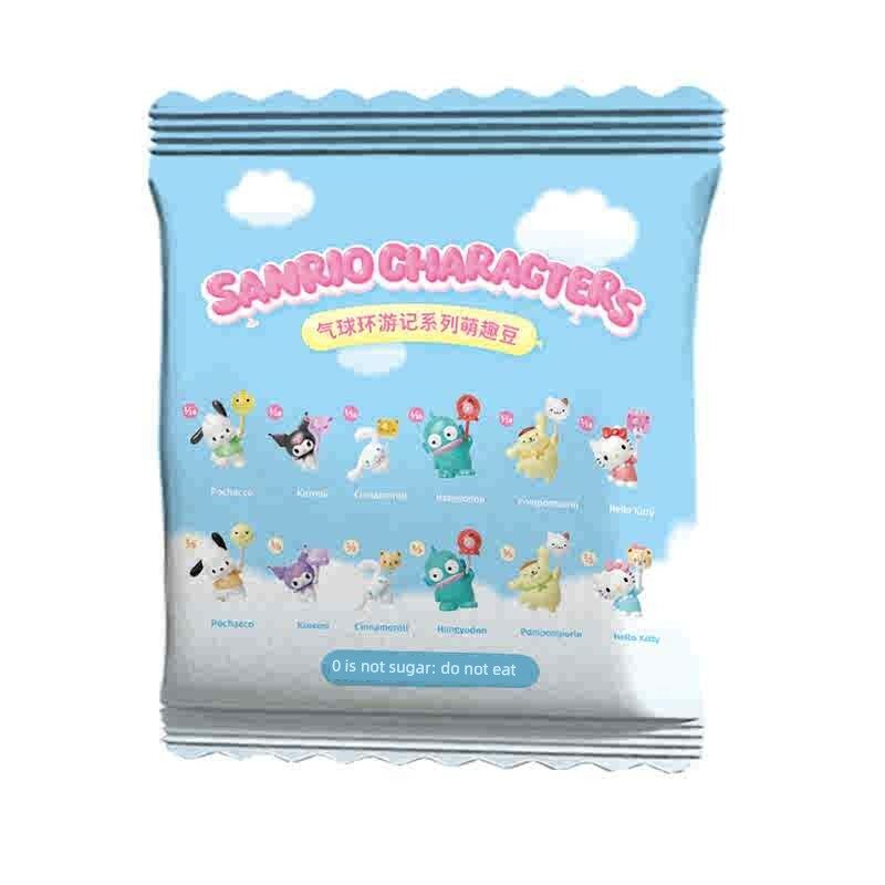 Оригинальный набор Sanrio: милые фигурки в слепых коробках и пакетах-сюрпризах с персонажами Куроми, Хелло Китти,