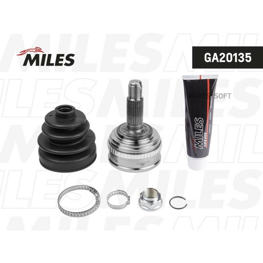 MILES GA20135 ШРУС HONDA ACCORD/STREAM 1.7-2.3 99- нар.(ABS) ()