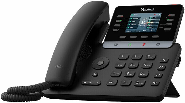 Телефон стационарный YEALINK SIP-T73U черный