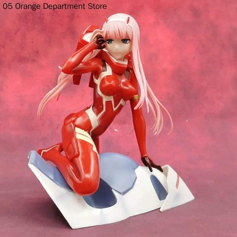 Аниме фигурка DARLING in the FRANXX/Любимый во Франксе, ZERO TWO 02, цвет красный, 15см