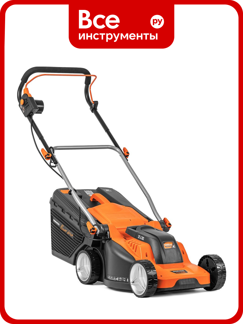 Электрическая газонокосилка DAEWOO DLM 1250E