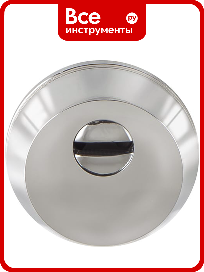 Броненакладка FUARO (DEF 5513) CP-8 хром DEF. SH/R-EXT.5513 26307 накладная стальная защита евроцилиндра