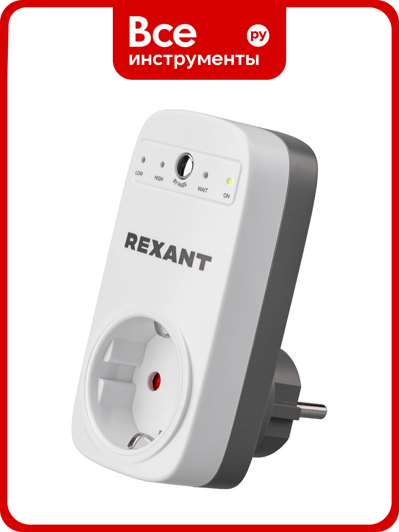 Реле напряжения REXANT 16А 10-6045