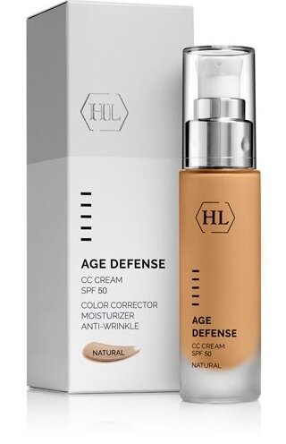 Holy Land AGE DEFENSE Корректирующий крем Natural SPF50 AGE DEFENSE CC Cream Natural SPF50 30ml