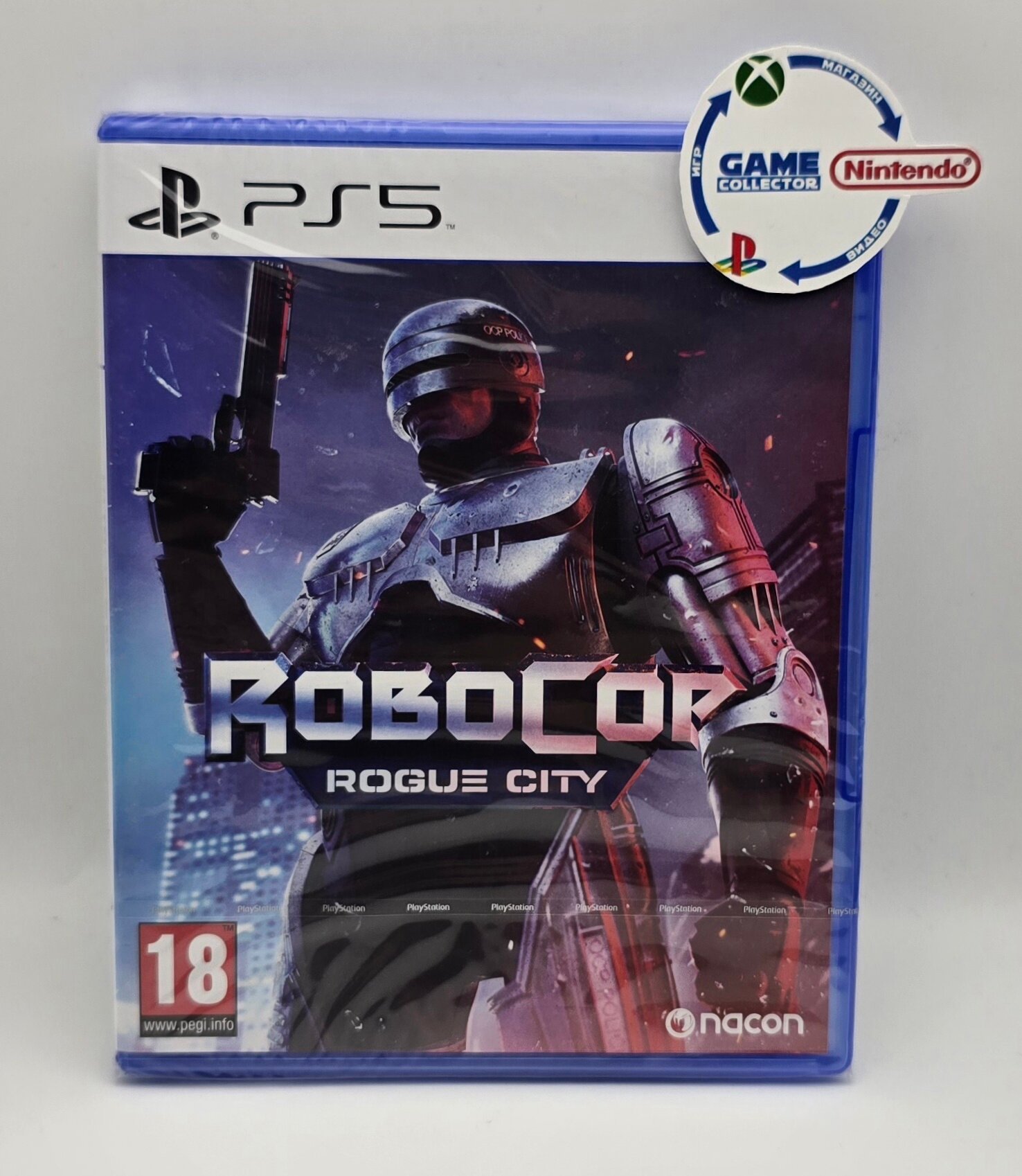 Игра RoboCop: Rogue City для Sony PlayStation 5 на диске с русскими субтитрами.