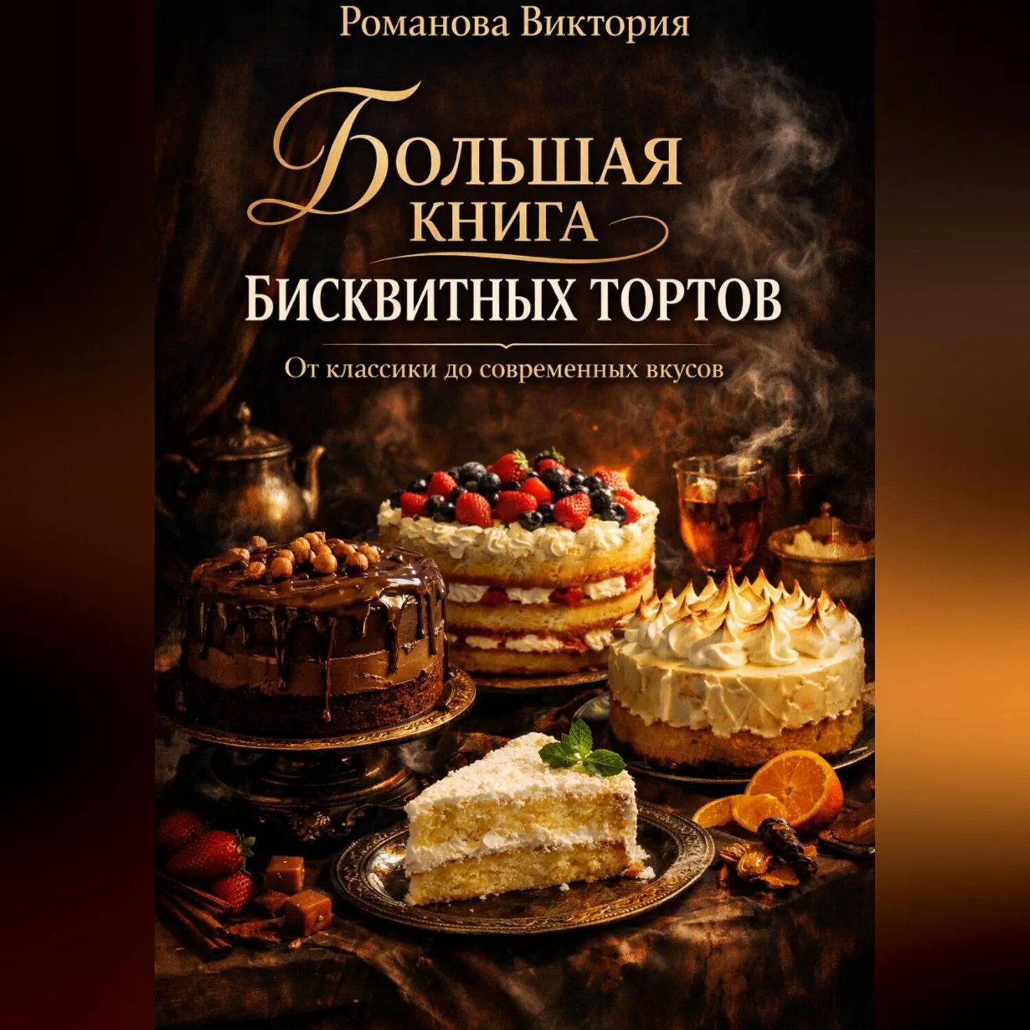 Большая книга бисквитных тортов: от классики до современных вкусов [Аудиокнига]