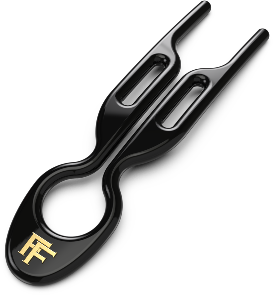 No1 HAIRPIN Шпилька для волос черная (набор из 5 шпилек) (5 шт.) Hairpin Black - 5xTube 6g