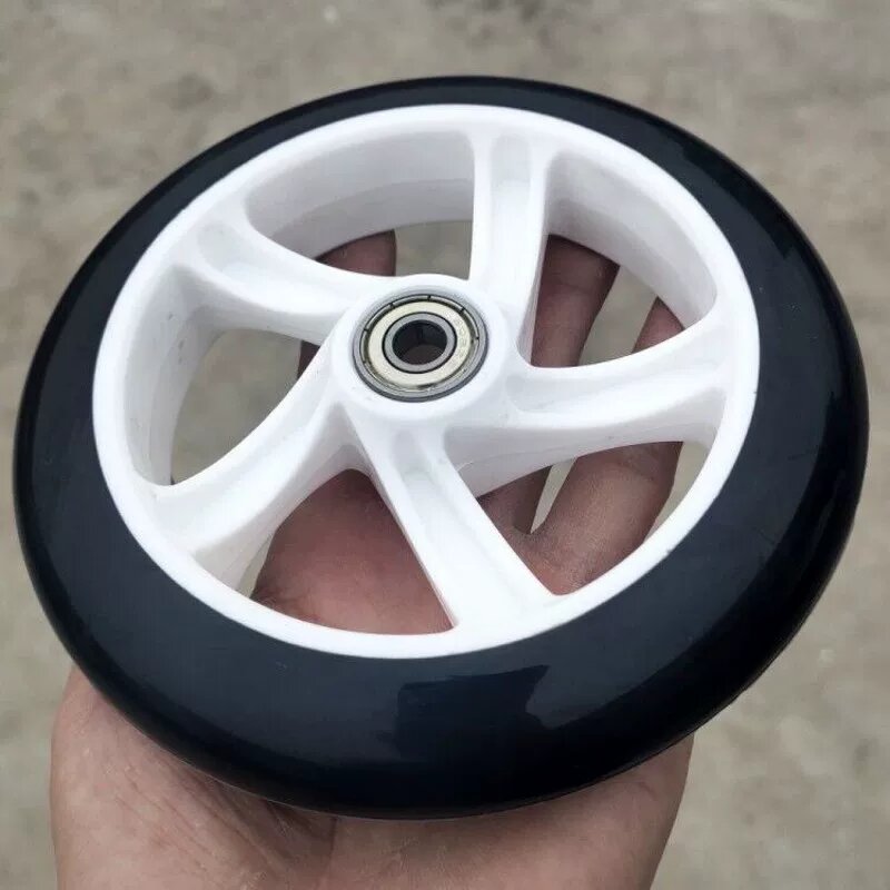 Резиновое полиуретановое колесо 6inch для детской коляски, прогулочной коляски, тележки, стула, вспомогательное колесо