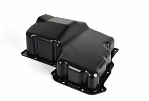 Поддон масляный картера двигателя для Ford Transit 2.4 2000-2012, стальной, черный