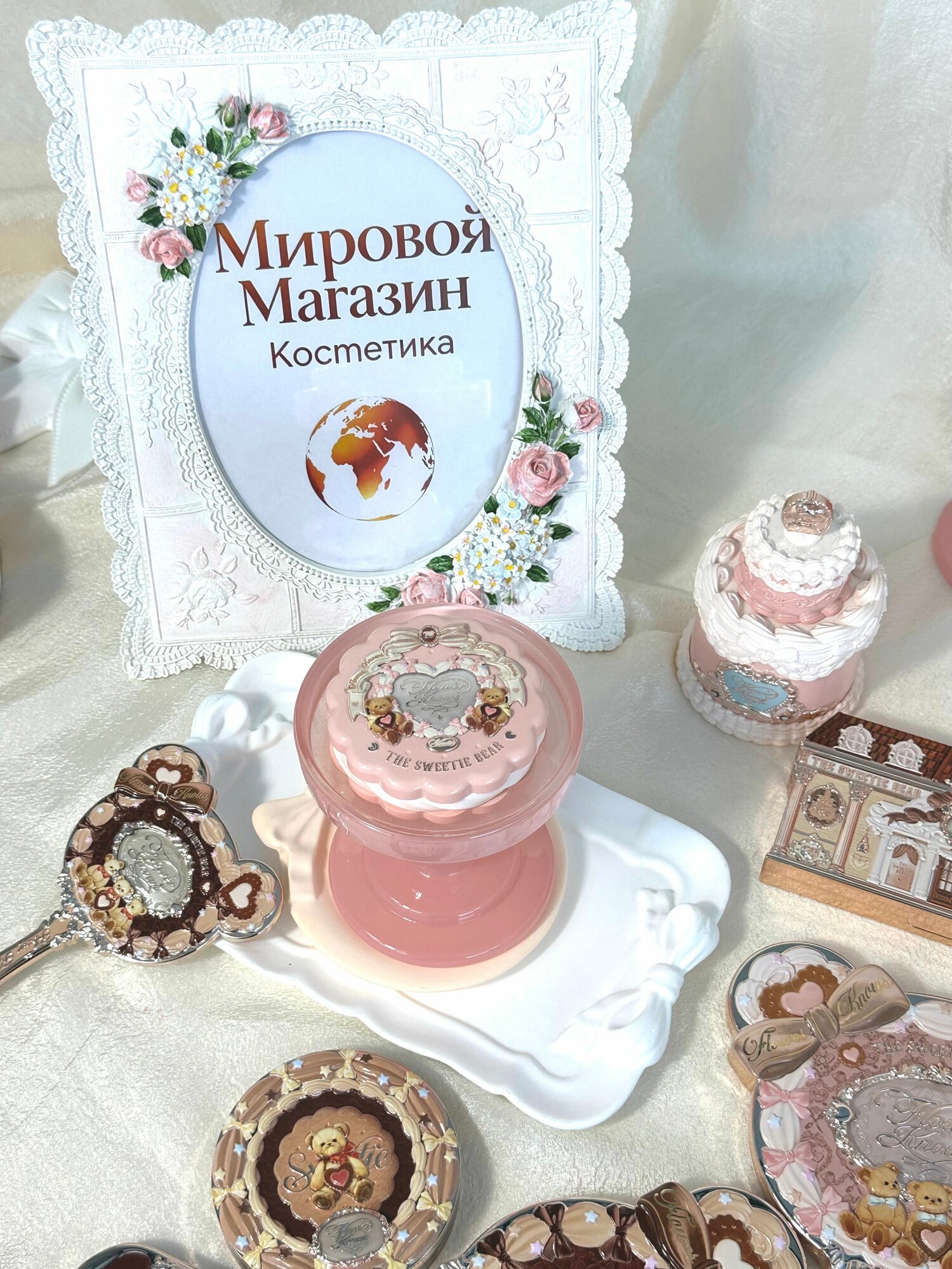Румяна-стик FlowerKnows Sweetheart Bear - Новинка, нежная текстура, естественный румянец