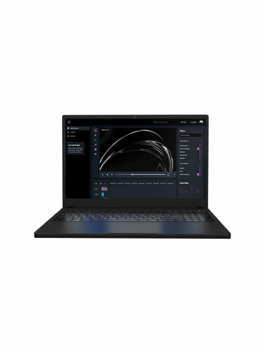 Rikor Ноутбук 15.6", AMD Ryzen 3 5425U, RAM 8 ГБ, SSD 256 ГБ, AMD Radeon, Windows Pro, (A595B93D)