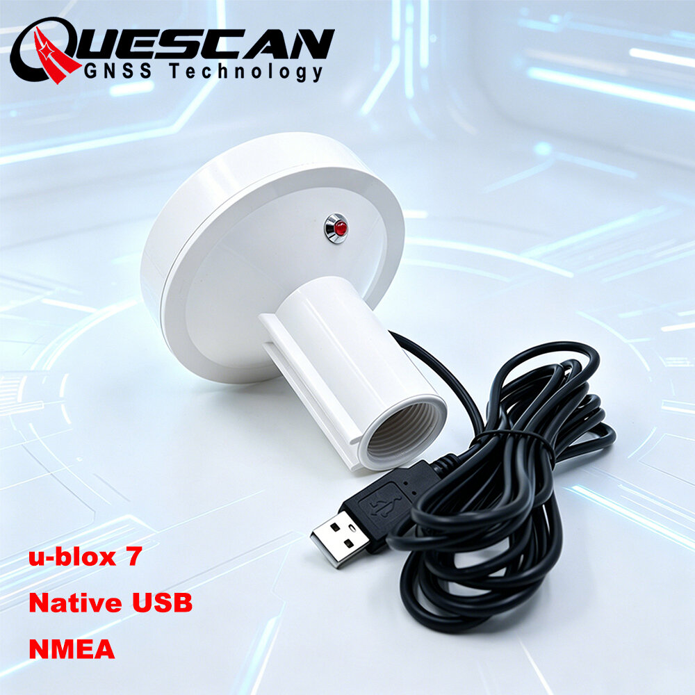 QUESCAN QU7M ublox 7 Встроенный USB GPS антенный приемник GPS QZSS SBAS Приемник u-blox 7 Морской USB NMEA 0183