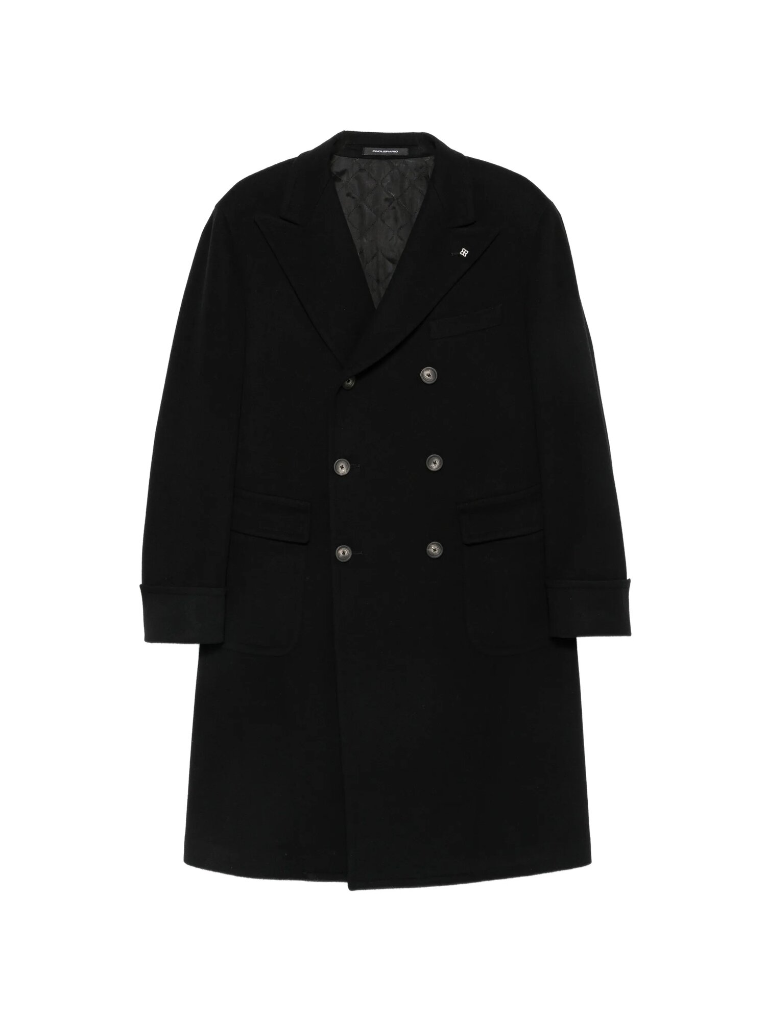Пальто Double-breasted peak-lapels coat