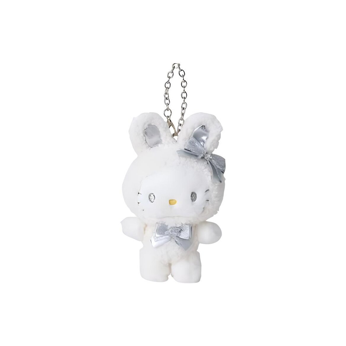 Sanrio First Snow Bunny Collection Hello Kitty Милый стиль Совместимость с возрастом старше 3 лет Куклы