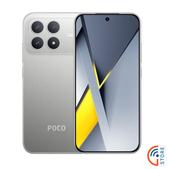 Смартфон POCO F8 Pro (12/512gb) серебристый / Titanium Silver