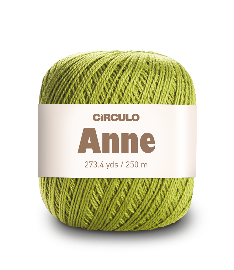 Пряжа Circulo ANNE 250 100% Мерсеризованный хлопок 76 гр. -250 м. цв.5800