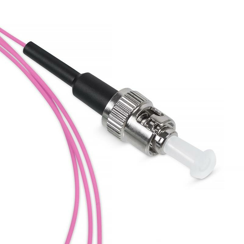 Пигтейл ST 50/125мм (OM4) 1.5м LSZH Cabeus 8906c