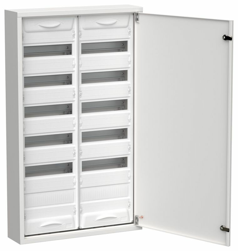 Корпус ЩРн-144 (2х72) TITAN 5 960х570х140 IP31 метал. бел. IEK TI5-50-N-2X072-31