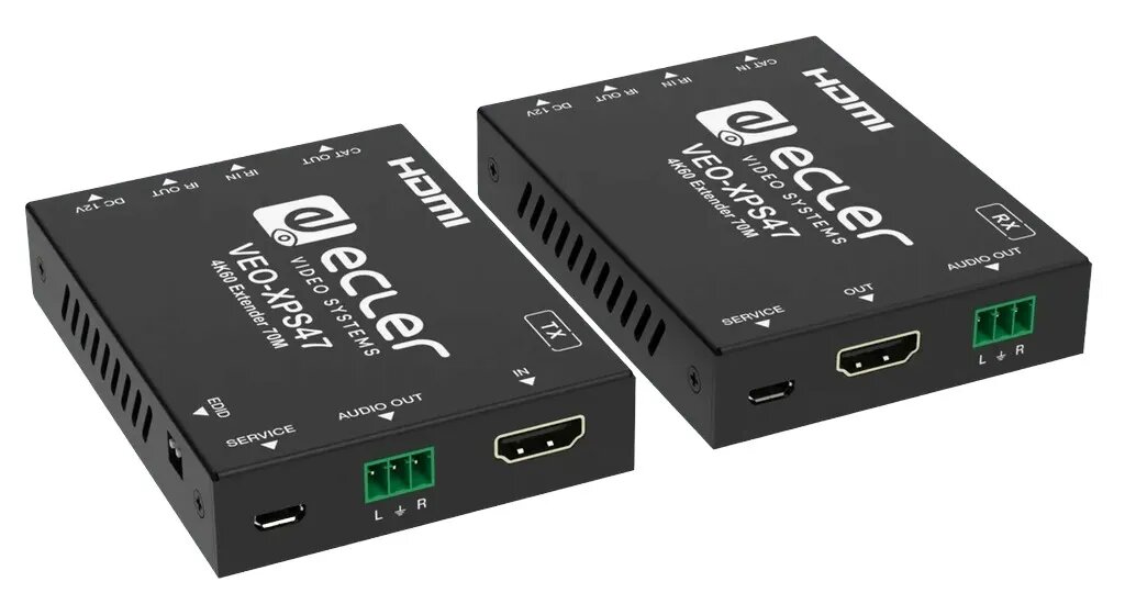 Комплект устройств для передачи сигналов HDMI Ecler VEO-XPS47