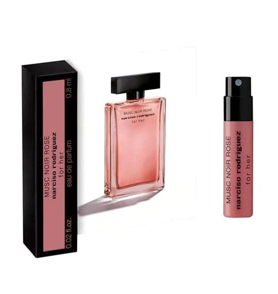 Musc Noir Rose For Her женский парфюм 0.8 мл миниатюра / Нарциссо Родригес Муск Нуар