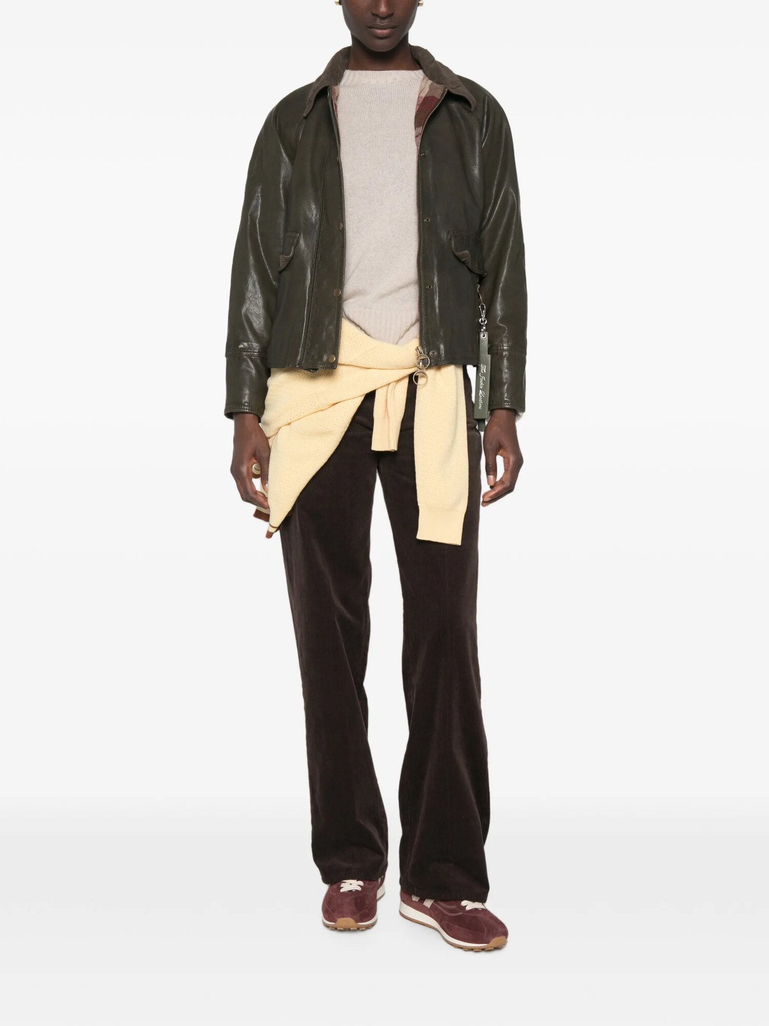 Куртка THE Jackie Leathers Leather zip-up jacket, размер 40 — фото 1