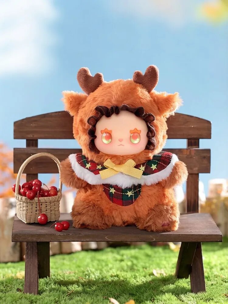 Кукла Lovely Emma Карманный зоопарк блайнд-бокс/Фигурка сюрприз/Lovely Emma Pocket Zoo Series-Star Elk