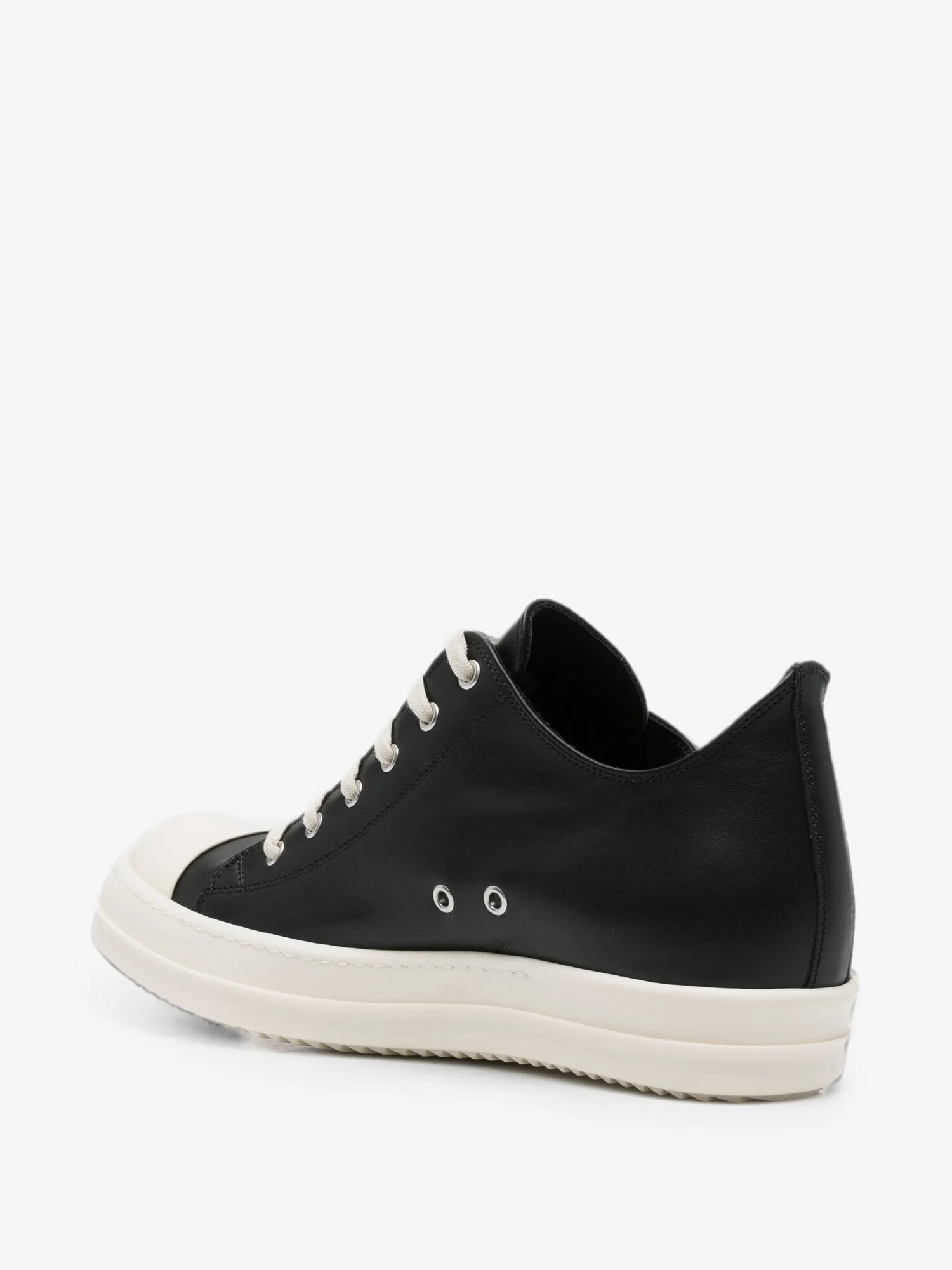 Кроссовки Rick Owens Lace-up leather sneakers, размер 40 EU — фото 1