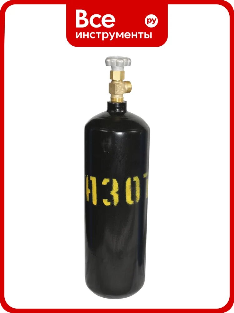 Баллон азотный MEREM 5 л, D = 133, 150 атм, MV-25, 00-00004855