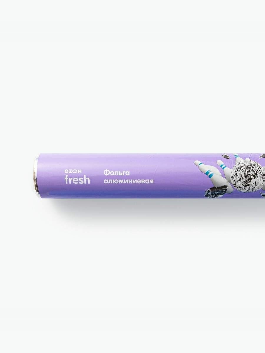 Фольга пищевая Ozon fresh, 44 см х 50 метров, сверхпрочная 20 мкм