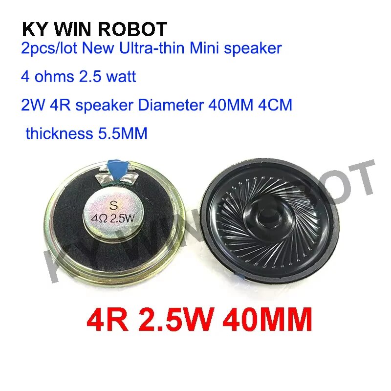 Два мини-динамика KY WIN ROBOT 2.5W4R