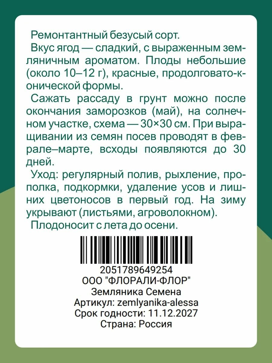 Земляника Семена — фото 1