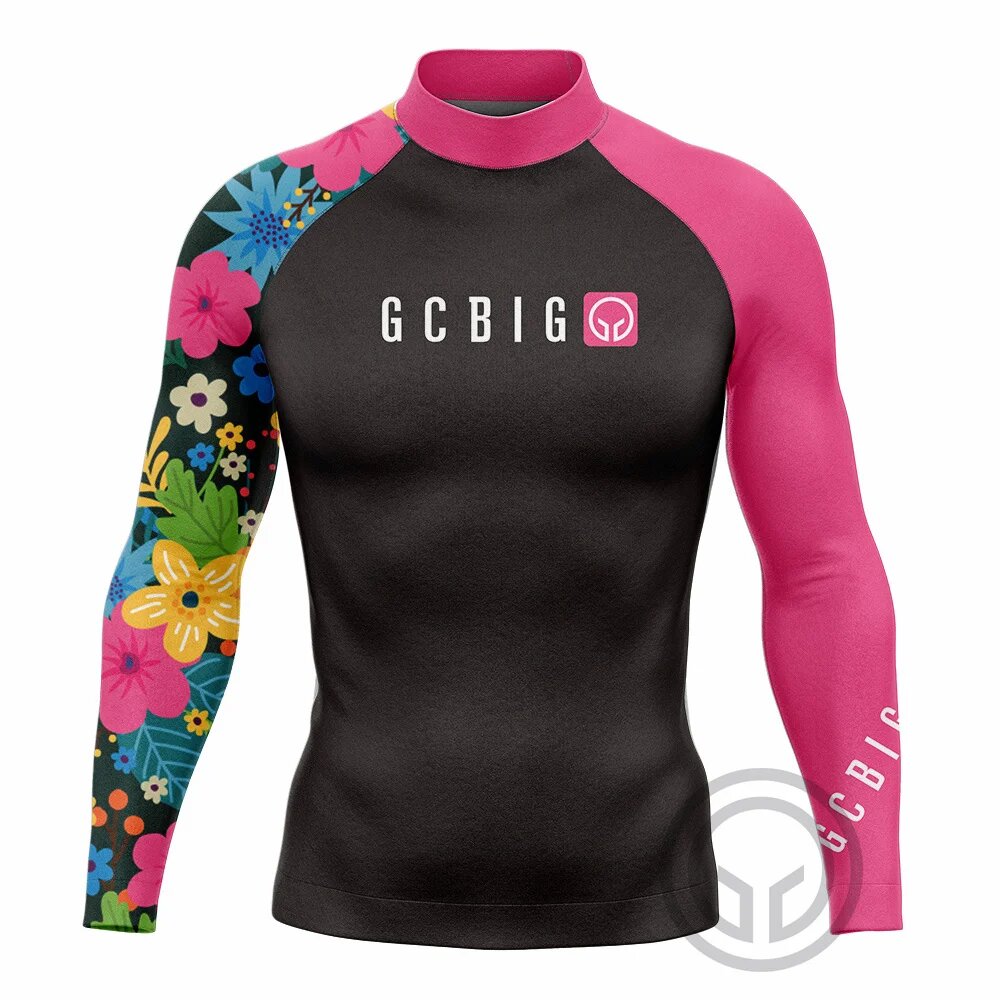 Мужская футболка с длинным рукавом Rashguard Upf 50, Солнцезащитная рубашка для серфинга, быстросохнущая дышащая плотная футболка для плавания, спортивная одежда для тренажерного зала