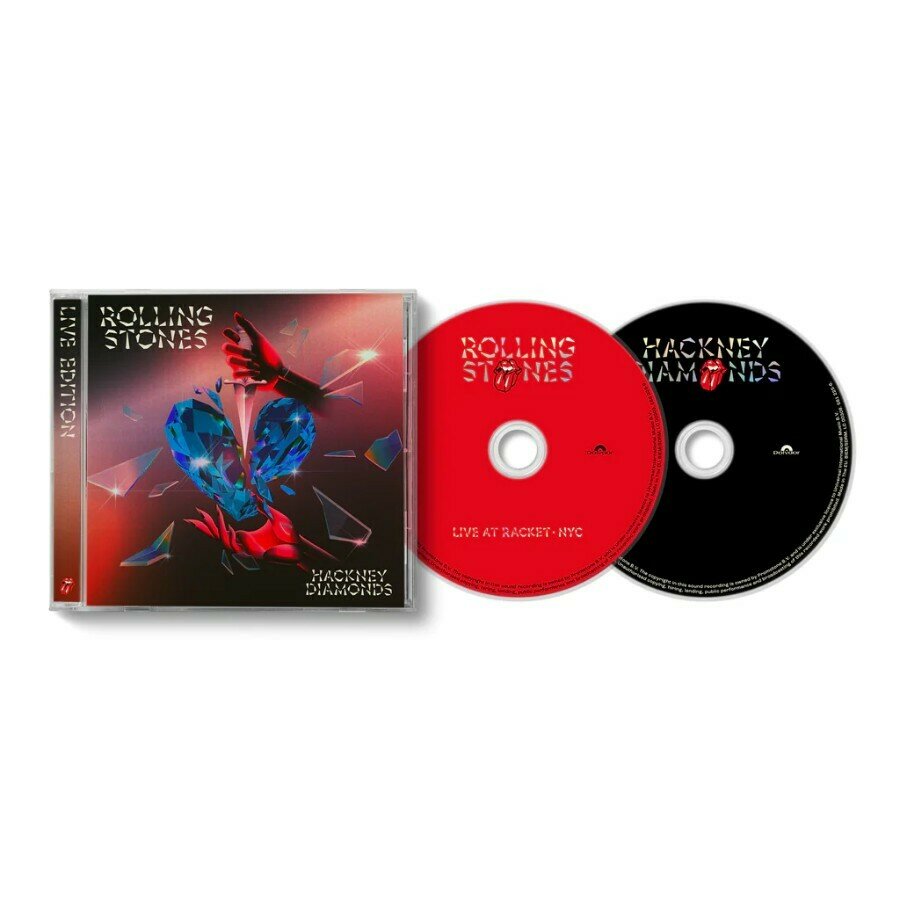 Расширенное издание The Rolling Stones — Hackney Diamonds (Live Edition)(2CD)