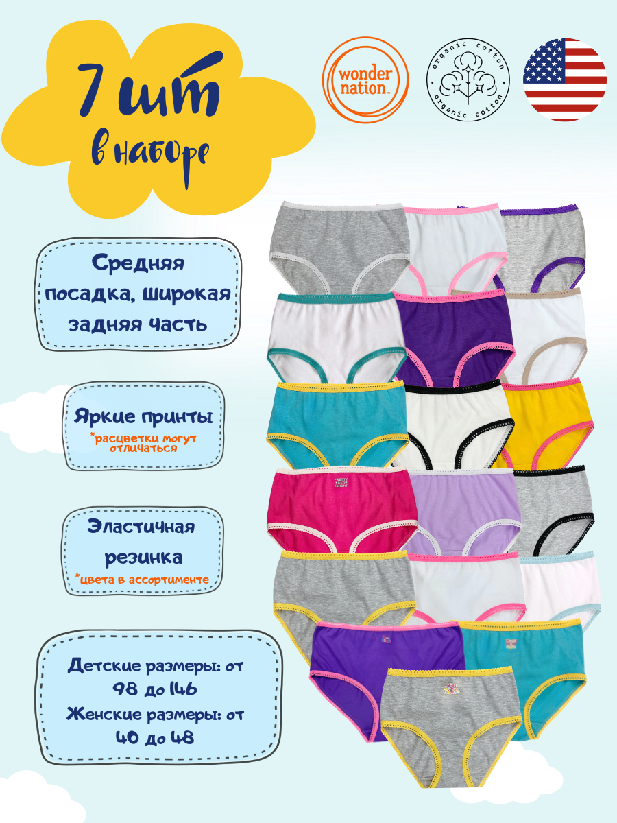 Трусы Wonder nation, комплект