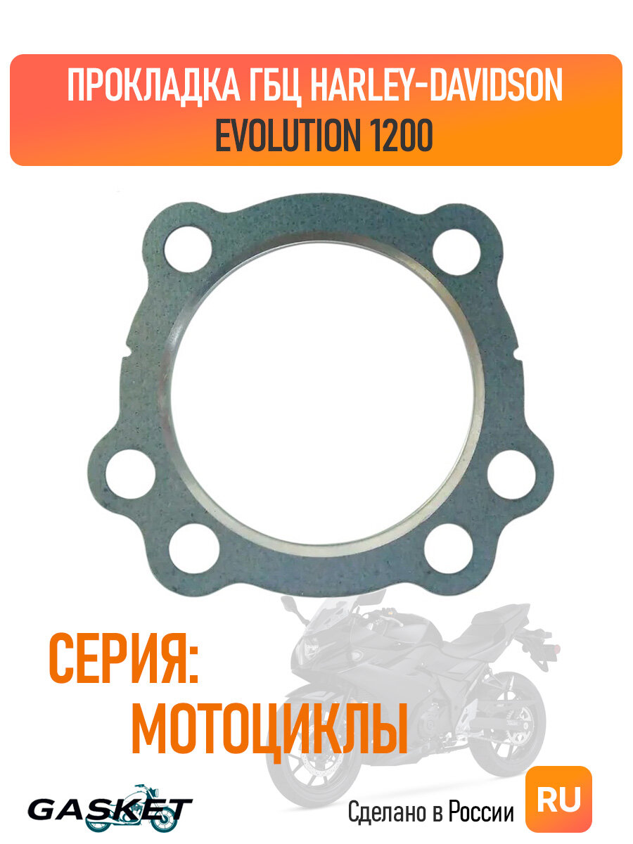 Прокладка ГБЦ Harley-Davidson EVOLUTION 1200 (16770-84F)
